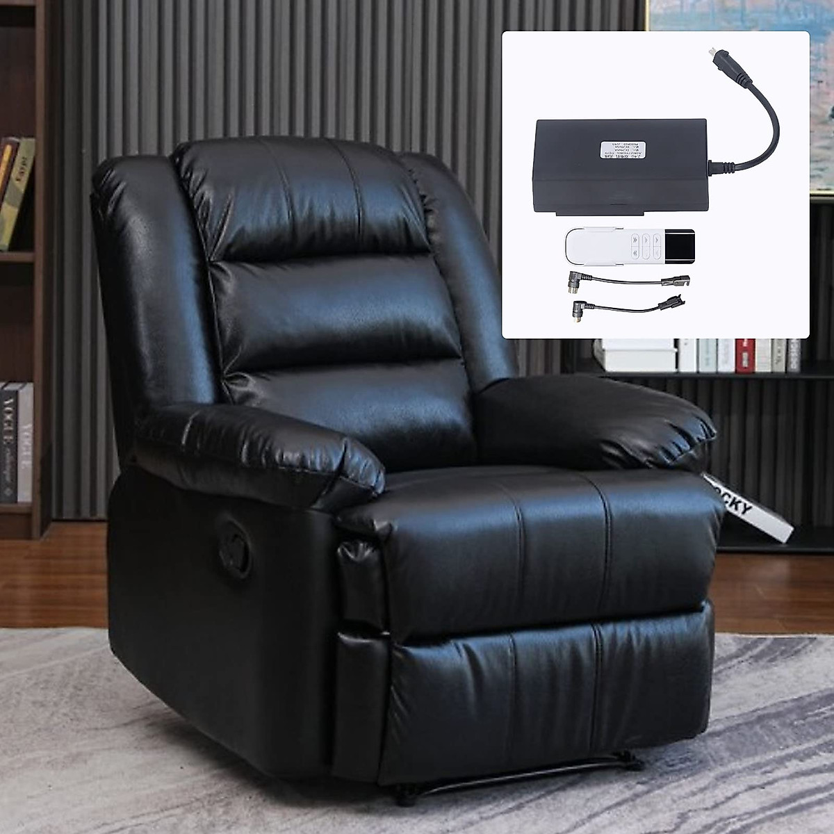 GLOGLOW Recliner Wireless Controller, Recliner Wireless Remote Control 2.4G Single Motor Wireless Remote Control for Reclining Furniture