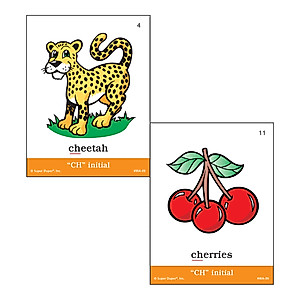 Super Duper Publications | Articulation CH Sound Fun Deck | Vocabulary and Language Development Flash Cards | Educational Learning Materials for Children