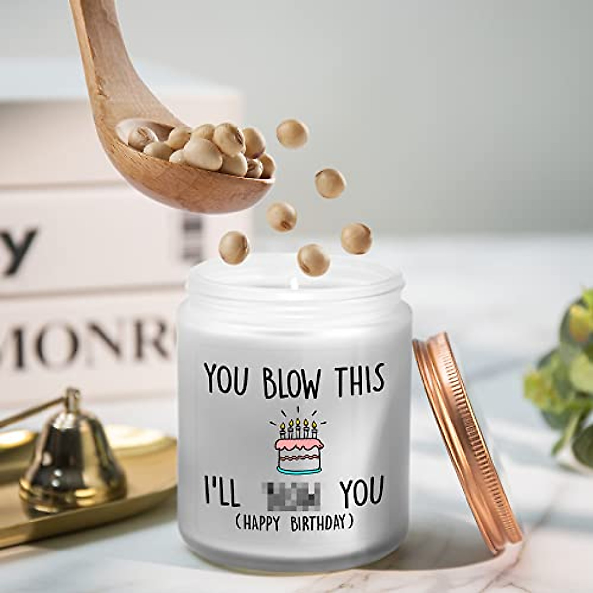 Funny Men Gifts Birthday Gifts for Him Boyfriend Husband Fiance 21st 30th 40th 50th 60th Humor Candle