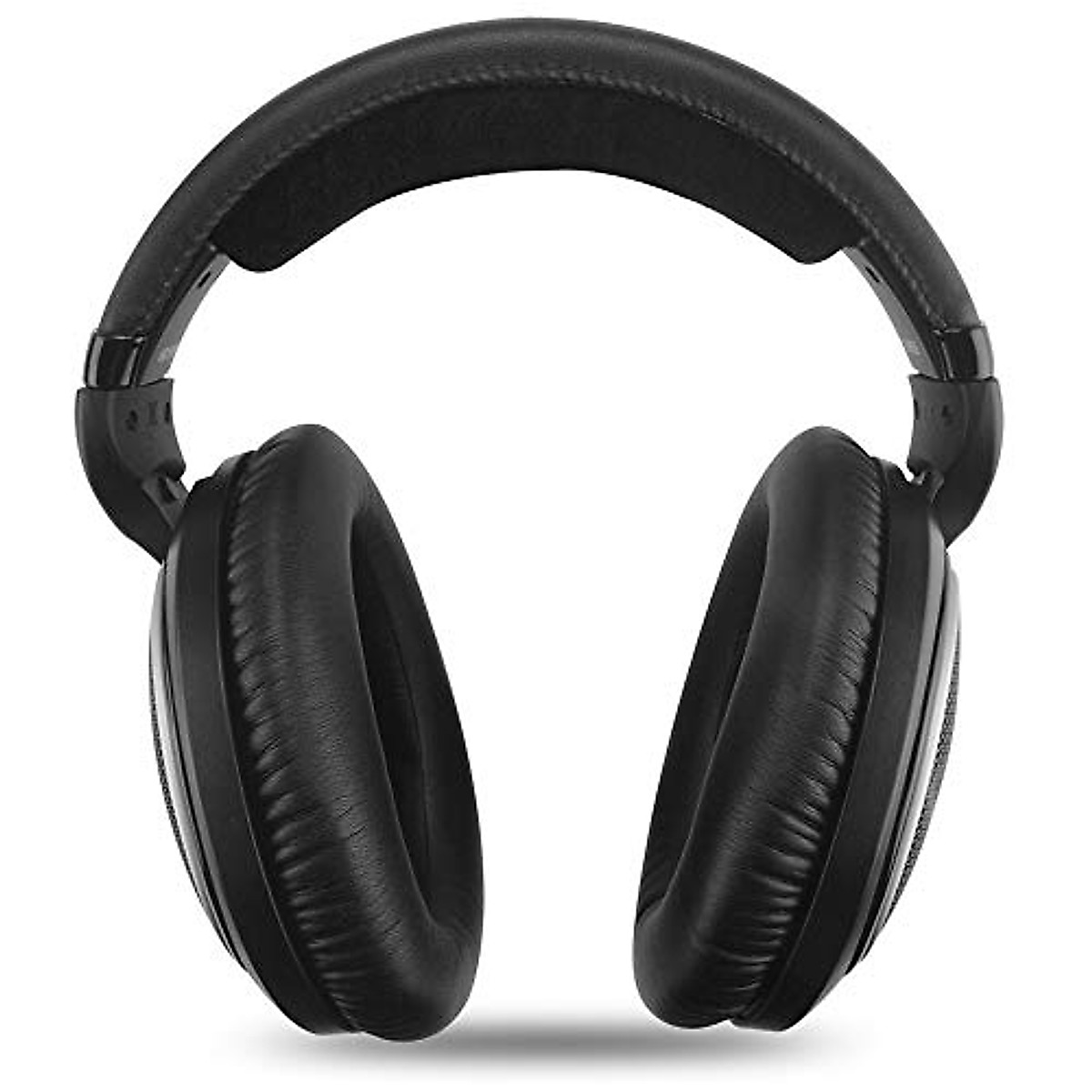 Geekria Velour Headband Pad Compatible with Sennheiser HD598 HD598SE HD598CS HD595 HD569 HD559 HD558 HD555 HD518 HD515 Game ONE PC360 PC373D Headphone Replacement Headband/Headband Cushion (Black)