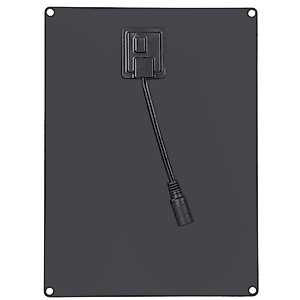 18V 5.5W Portable Polycrystalline Silicon USB Solar Power Cell Panel, for Outdoor Charging Car, Boats, Camping, Fishing, Hiking