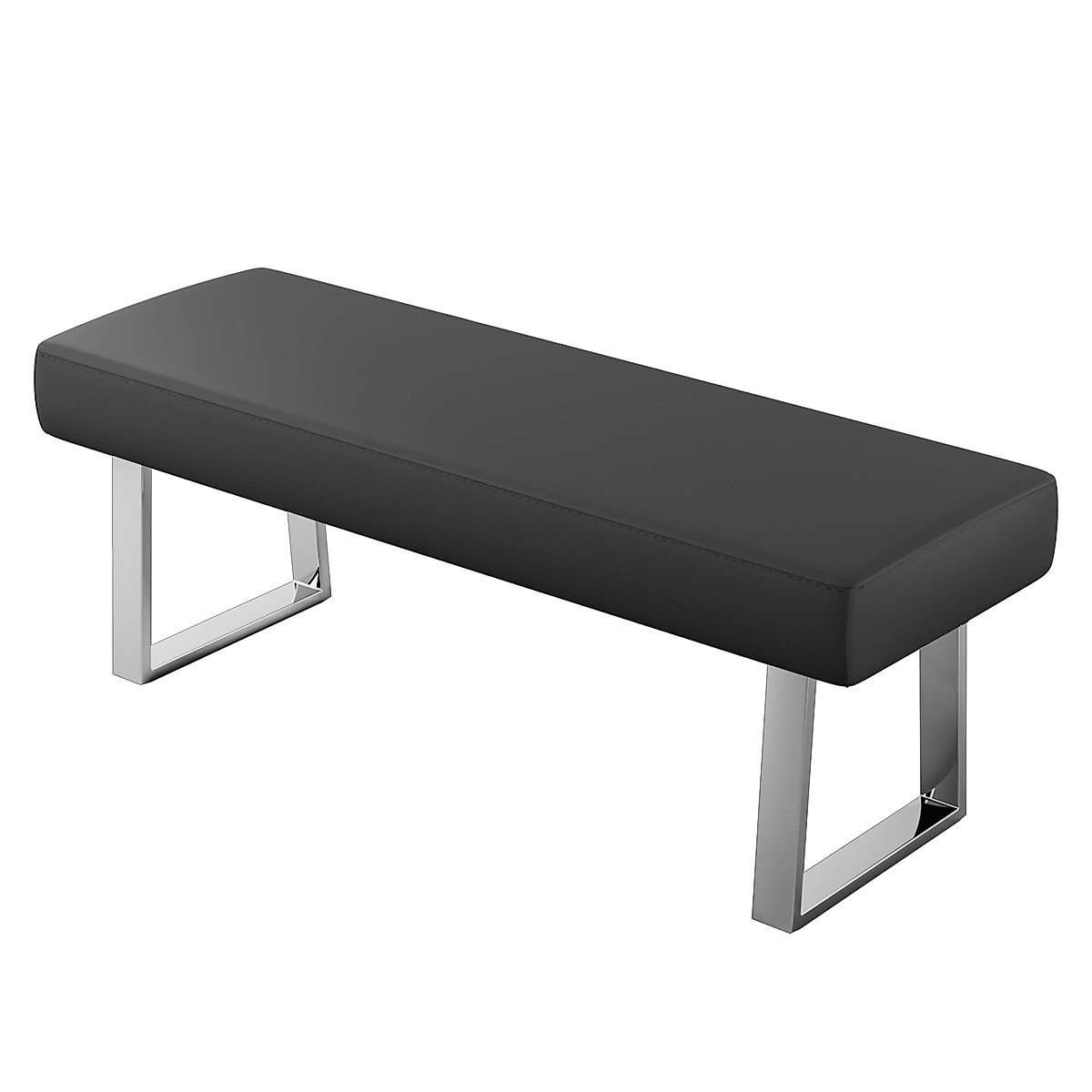 jiexi Bedroom Bench Bed end upholstered Bench Indoor Corner Small Bench Kitchen Bench with Metal Legs,for entryway Dining Room and Living Room Window,Plant Bench,Footstool