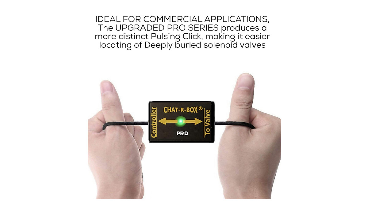 Chat-R-Box Sprinkler Valve Locator - Find Your Valves Easily