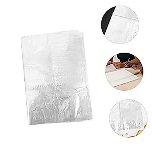 ULTECHNOVO 100 Pcs Heat Shrink Plastic Bag Clear Packing Bags Clear Sealable Bags Plastic Sealable Bags PVC Shrink Heat Shrink Film Wrap Heat Shrink Wrap Heat Shrinkable Film Bags Heat Seal