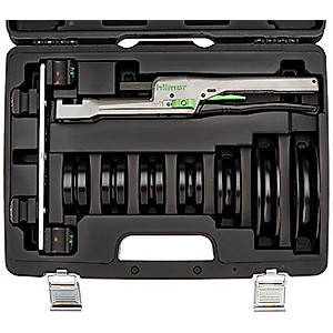 Hilmor 1839032 CBK Compact Bender Kit, 1/4" To 7/8" - HVAC Tools and Equipment for Tube and Pipe Bending, Black