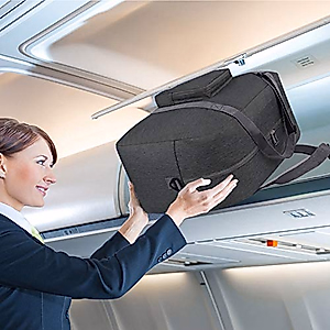 WANDF for Alaska Airlines 22&quot; Foldable Travel Duffle Bag for Travel Gym Sports Weekender Bag (22 inches (50 Liter), Dark Grey Denis 22&quot;)…