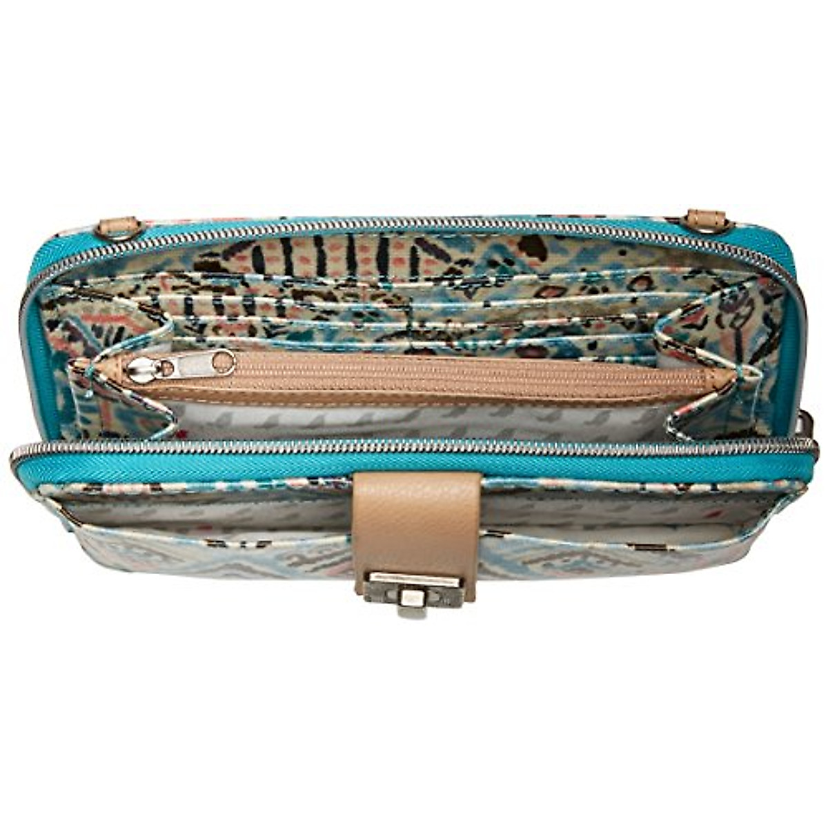 Sakroots Women's Artist Circle, Turquoise Brave Beauti