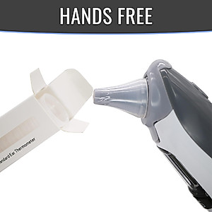 HealthSmart Disposable Lens Covers, Filters for the Standard Digital Ear Thermometer (18-220-000), 45 per Box