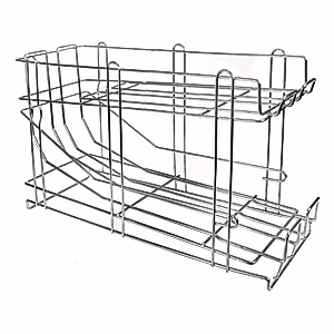 CenPro 28W-171 FIFO Wire Can Rack- Fits (12) #5 Cans or (8) #10 Cans- Can Be Used with 24" Deep Wire Shelves
