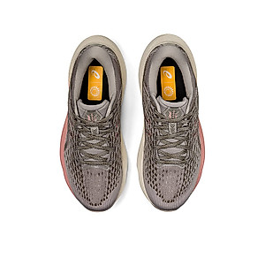 ASICS Women's Gel-Kayano LITE 3 Running Shoes, 9, Oyster Grey/Frosted Rose