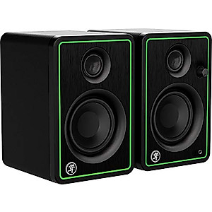 Mackie CR-X Series, 3-Inch Multimedia Monitors with Professional Studio-Quality Sound - Pair (CR3-X) (Renewed)
