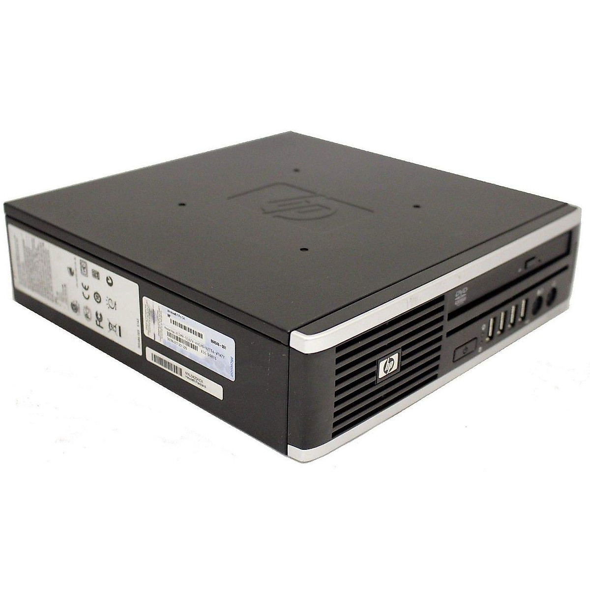 HP Desktop Elite 8000 USFF C2D E8400 3.00GHz 4GB 320GB HDD No-Camera DVD Win 10 Home (Renewed)