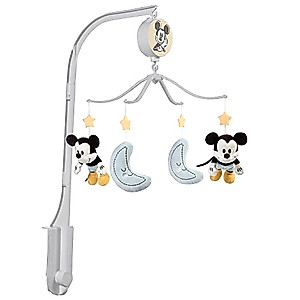 Lambs & Ivy Disney Baby Moonlight Mickey Mouse Musical Baby Crib Mobile Soother
