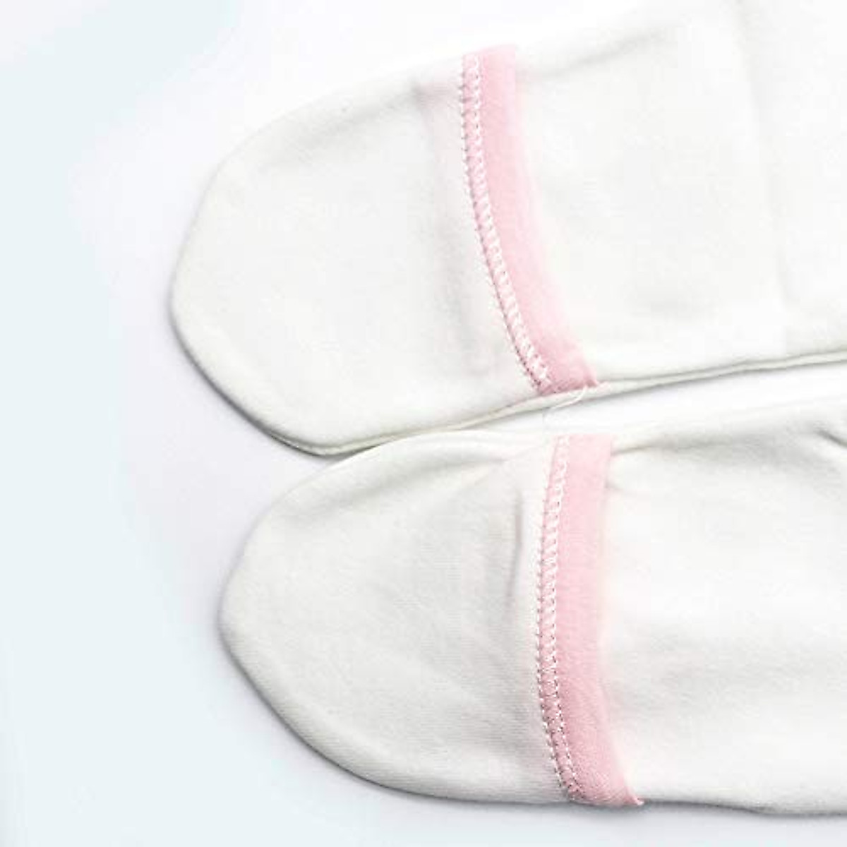 COBROO 2-Pack Baby Girl Footies Pajamas with Mittens 100% Cotton Lucky Birds Baby Girl Pajamas Set 0-3 Months