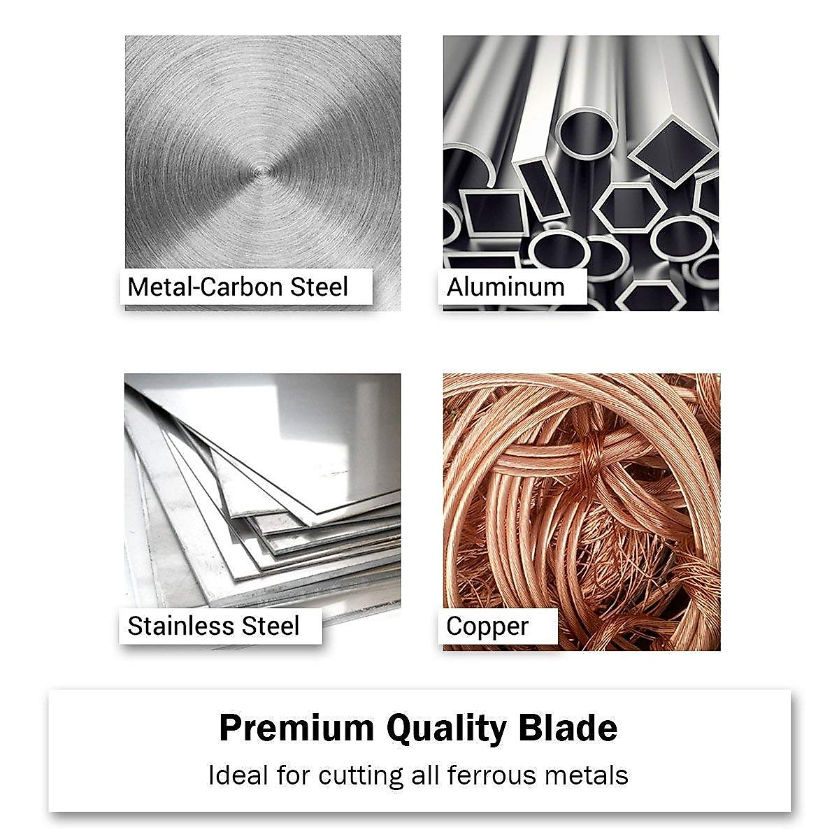 KSEIBI 651006 Grinding Wheels 25-Pack, Aluminum Oxide Discs for Metal & Stainless Steel, 4-1/2" x 1/4" x 7/8", Aggressive Grinding for Angle Grinders, Depressed Center Design