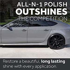 Dura-Coating All-N-1 Car Polish, 16 oz. – Cleans, Glazes and Protects in One Car Polisher, for Painted Surfaces, Gel Coats and Fiber Glass