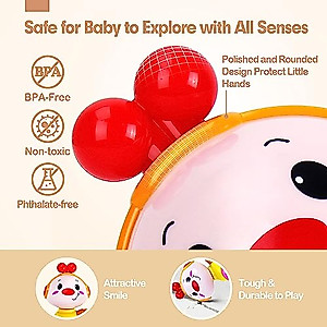 Baby Toys 6 to 12 Months - Musical, Sounds, Light up, Press & Go Baby Toys for 1 Year Old - Motor Skills Cause and Effect Toys for Babies 6-12 Months - 6 7 8 9 Month Old Baby & Toddler Toys Age 1-2
