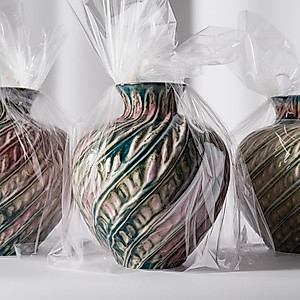 Shop4Mailers 24 x 30 Clear Cellophane Flat Gift Bags 1.2 mil (50 Pack)