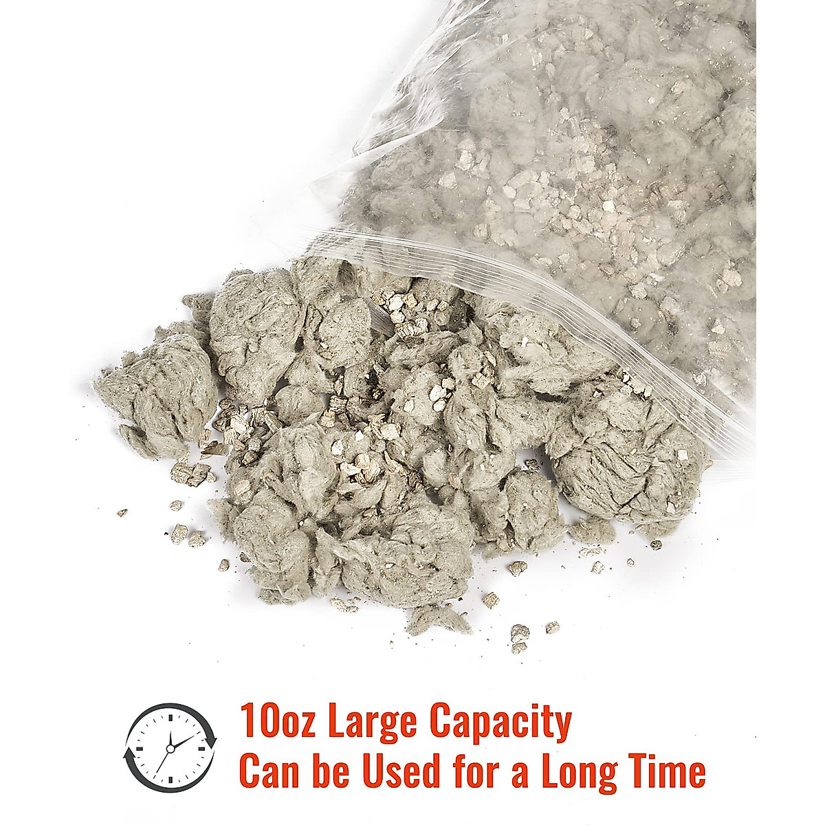 GASPRO Gas Fireplace Embers, 10 Oz. Glowing Embers for Gas Fireplace - Ventless, Insert, Vented, Propane, Natural Gas, Realistic