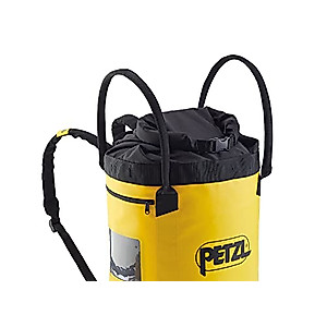 Petzl, Bucket Fabric Pack, Black, 30 liters