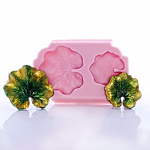 Lily Pad Flexible Silicone Mold, Fondant, Candy, Chocolate, Food Safe, Polymer Clay, Resin Mold, Epoxy and so much more. Food Safe, Craft Mold Flexible and Easy to Use.