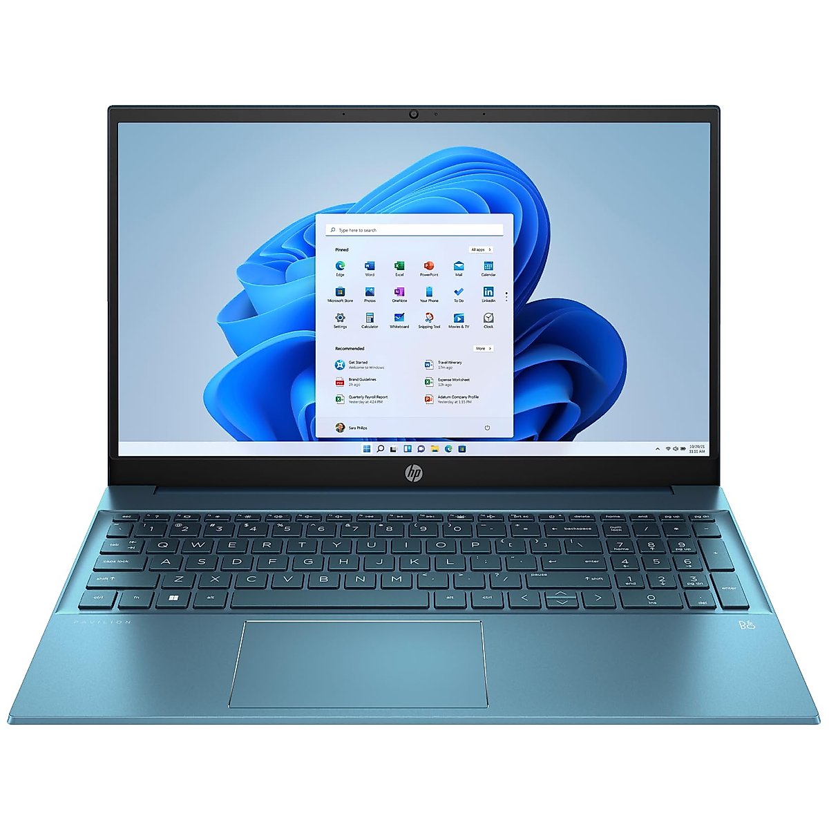 HP Pavilion 15 2022 Business Laptop 15.6" FHD IPS Touchscreen 4-Core Intel i7-1195G7 16GB DDR4 2TB SSD Intel Iris Xe Graphics Wi-Fi 6 Backlit Keyboard Fingerprint Windows 11 Home w/ONT 32GB USB