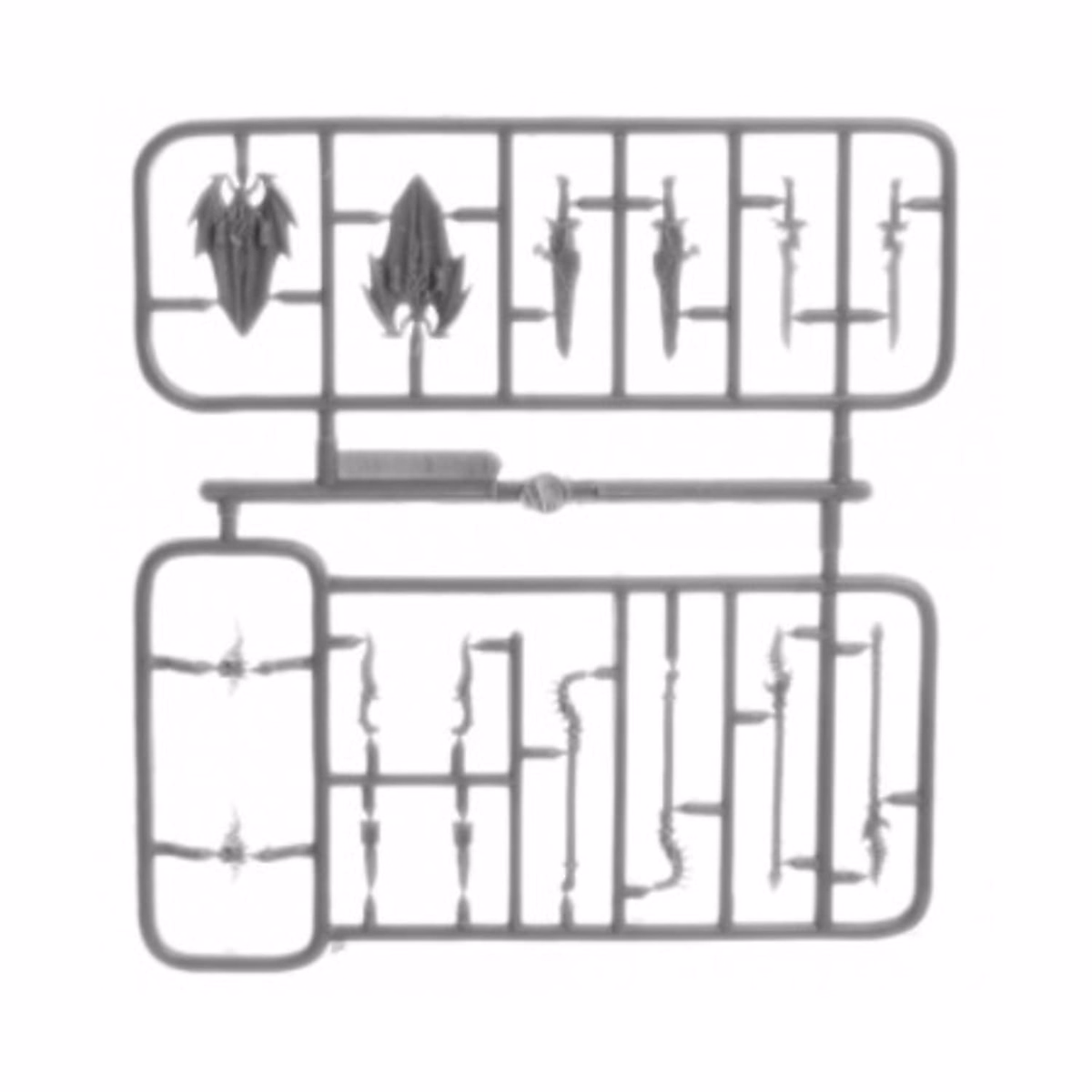 Bones Mega-Weapons Pack Miniature 25mm Heroic Scale Figure Dark Heaven Bones Reaper