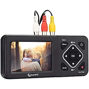 ClearClick Video to Digital Converter 2.0 (Second Generation) - Record Video from VCR's, VHS Tapes, AV, RCA, Hi8, Camcorder, DVD, Gaming Systems
