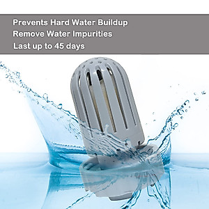 Macaberry Humidifier Demineralization Filters Compatible with Air Innovations HUMIDIF Humidifier, Demineralization Cartridge Replacement Silver 8 Pack