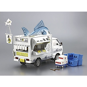 Aoshima 1/24 Mobile Sales Series No.1 Fishmonger Plastic Model