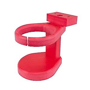 Southern Homewares Adirondack Chair Cup Holder Attachment, Durable Poly Lumber, Adjustable, Ideal for Your Polywood Outdoor Furniture, Red