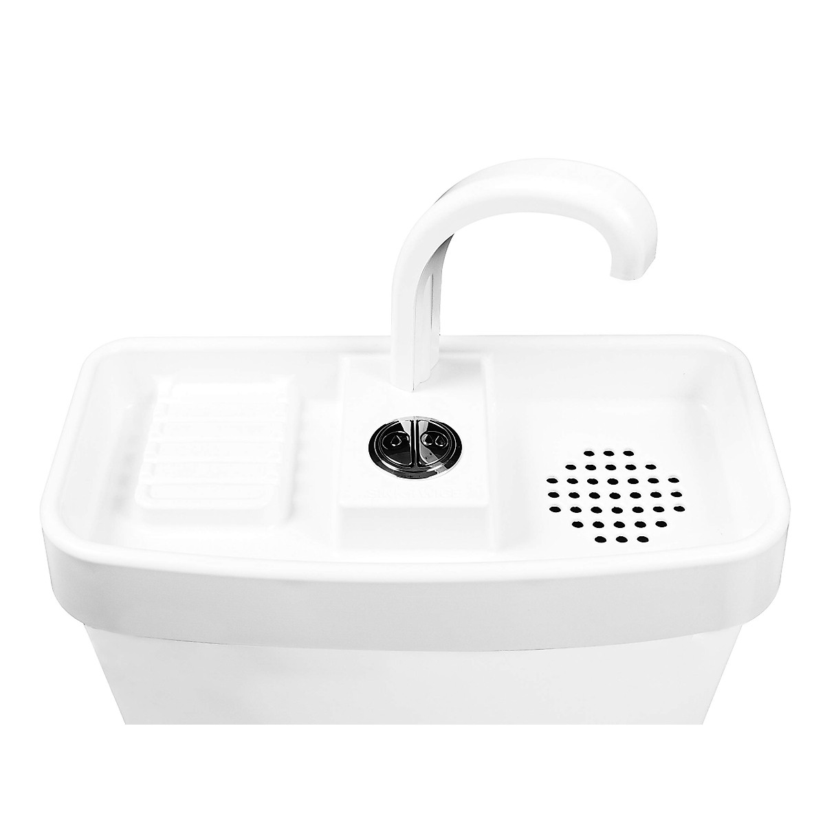 Sink Twice For Glacier Bay Two Piece Dual Flush Toilet Tank Comes w/Dual Flush Button