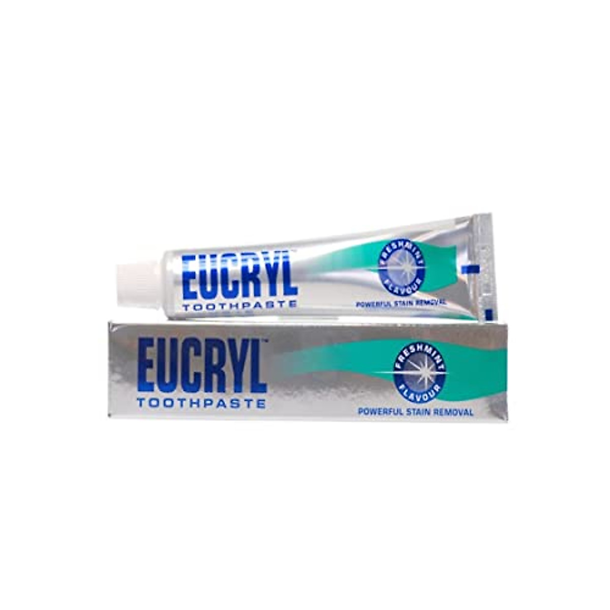 Eucryl Freshmint Powerful Stain Removal Toothpaste 50Ml- Pack of 3