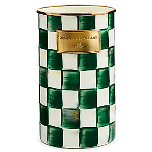 MacKenzie-Childs Flower Market Enamel Utensil Holder, Cute Holder for Utensils, Black