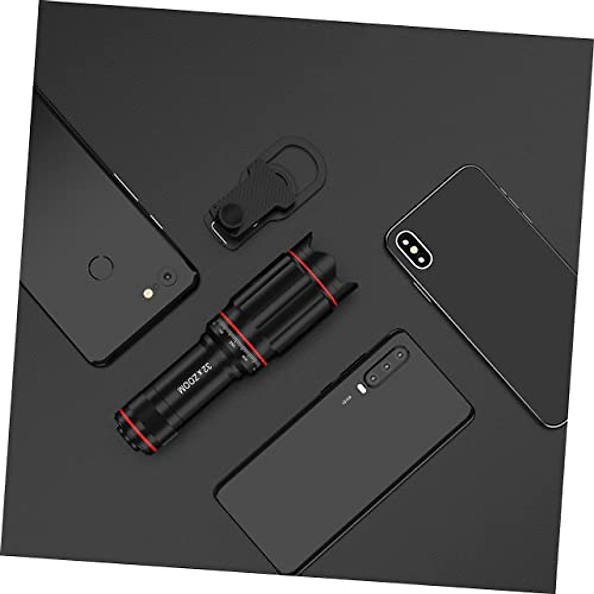 Abaodam Smartphone Phones Smart Phone cortinas inteligentes Phone fisheye Lens mobiles Smartphone Camera Lens Kits Telescope Lens Phone Telephoto Lens Phone External Lens Cell Phone Video