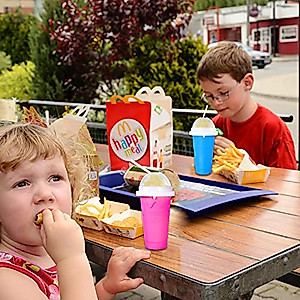 cdbz Slushy Cups,Slushie Maker Squeeze Cup,Frozen Magic Slushy Maker Cup,Slushy Cup 2 Pack, Protable Smoothie Mug Ice Cream Maker for Juices and Drinks (BLUE+PINK)