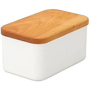 Noda Horo BT-450 Butter Case, Enamel, 15.9 oz (450 g), White, Made in Japan