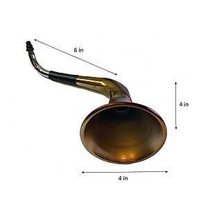 Ear Trumpet Horn Gag Gift For Those Who Deny Needing it. 100% Brass.