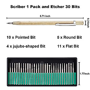 DIY Electric Engraver Pen Kit | Metal, Glass, Wood Crafts