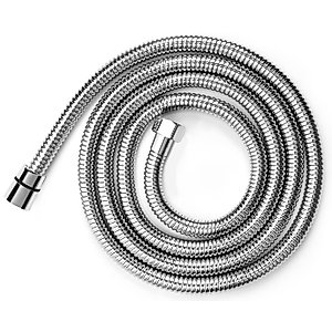 59 Inches Shower Hose,Bidet hose 304 Stainless Steel Handheld Shower Head Hose,The thread interface size is G1/2 (20mm)(Chrome)