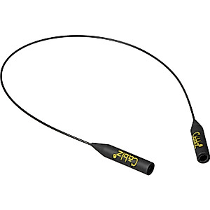 Cablz Original Eyewear Retainer | Stainless Cable Eyewear Retainer Strap (Black - 14 Inch)