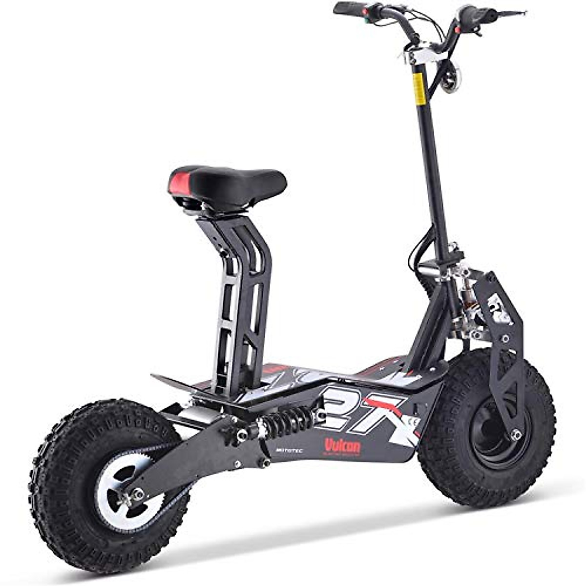 MotoTec Vulcan 48v 1600w Electric Scooter Black
