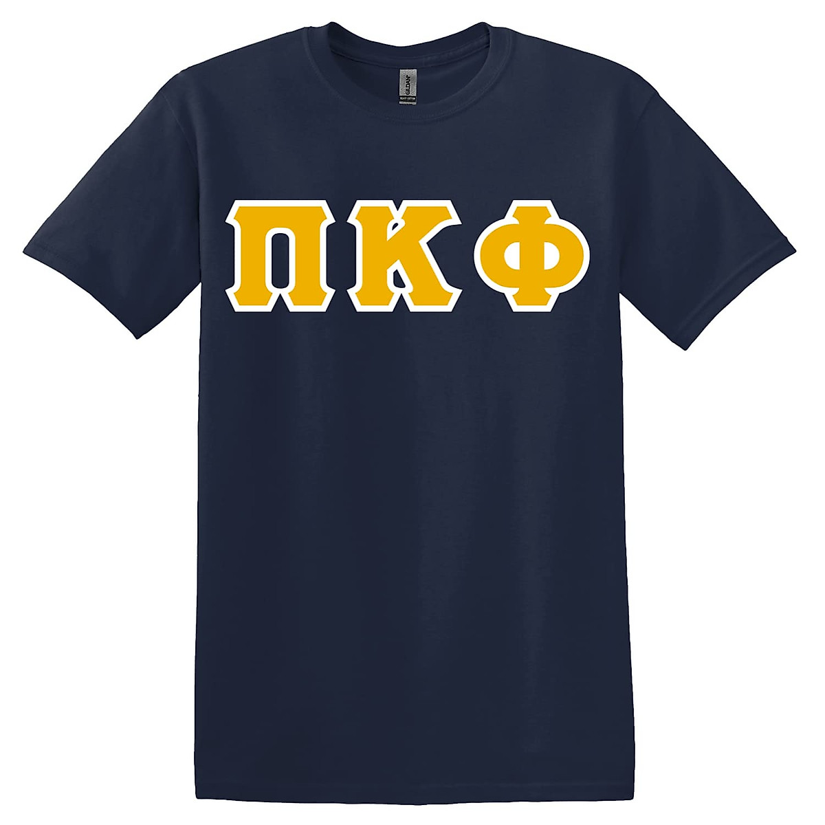 Pi Kappa Phi Twill Letter Shirt Navy - Large