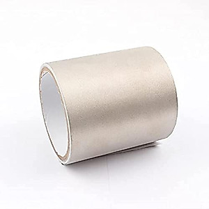 ADSWIN Faraday Tape,Copper Nickel Plated Conductive Electrode Tape Fabric,RF/EMI/EMF Shielding,Grounding(Size:50mmX50m/2inX164ft) (Color : 50mmX50m/2inX164ft)