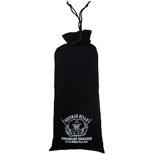 Buffalo Bills 7-Piece Country Cut Beef Jerky Sampler Black Velour Wine Gift Bag (seven 1.5oz packs)