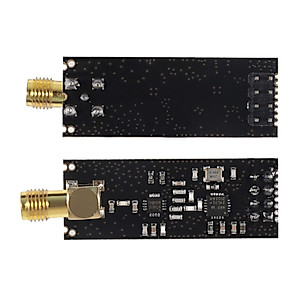 2Pcs NRF24L01+PA+LNA RF Wireless Transceiver Module with SMA Antenna 2.4G 1100m & Wireless Module with Breakout Adapter On-Board 3.3V Regulator