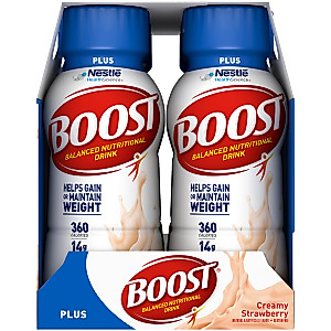 Boost Plus Complete Nutritional Drink Variety Pack (Pack of 3)