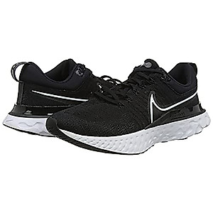 Nike Women's Sneaker, Black White Iron Grey, 10 AU