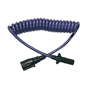 Blue Ox BX88206 Coiled Cable with Female Receptor