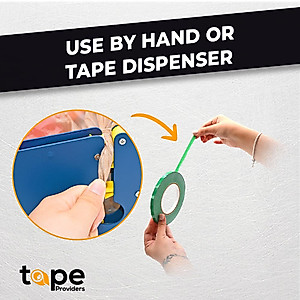 WOD BSTC22PVC Black 10 Pack, Poly Bag Sealer Tape - 3/8 inch x 180 yds. for Color Coding Age of Perishables, Food Storage, Pack,Aging and Sealing Meat, Candy, or Gifts